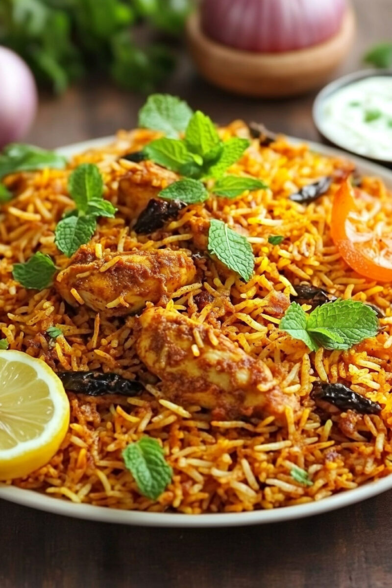 Chicken Dum Biryani Recipe