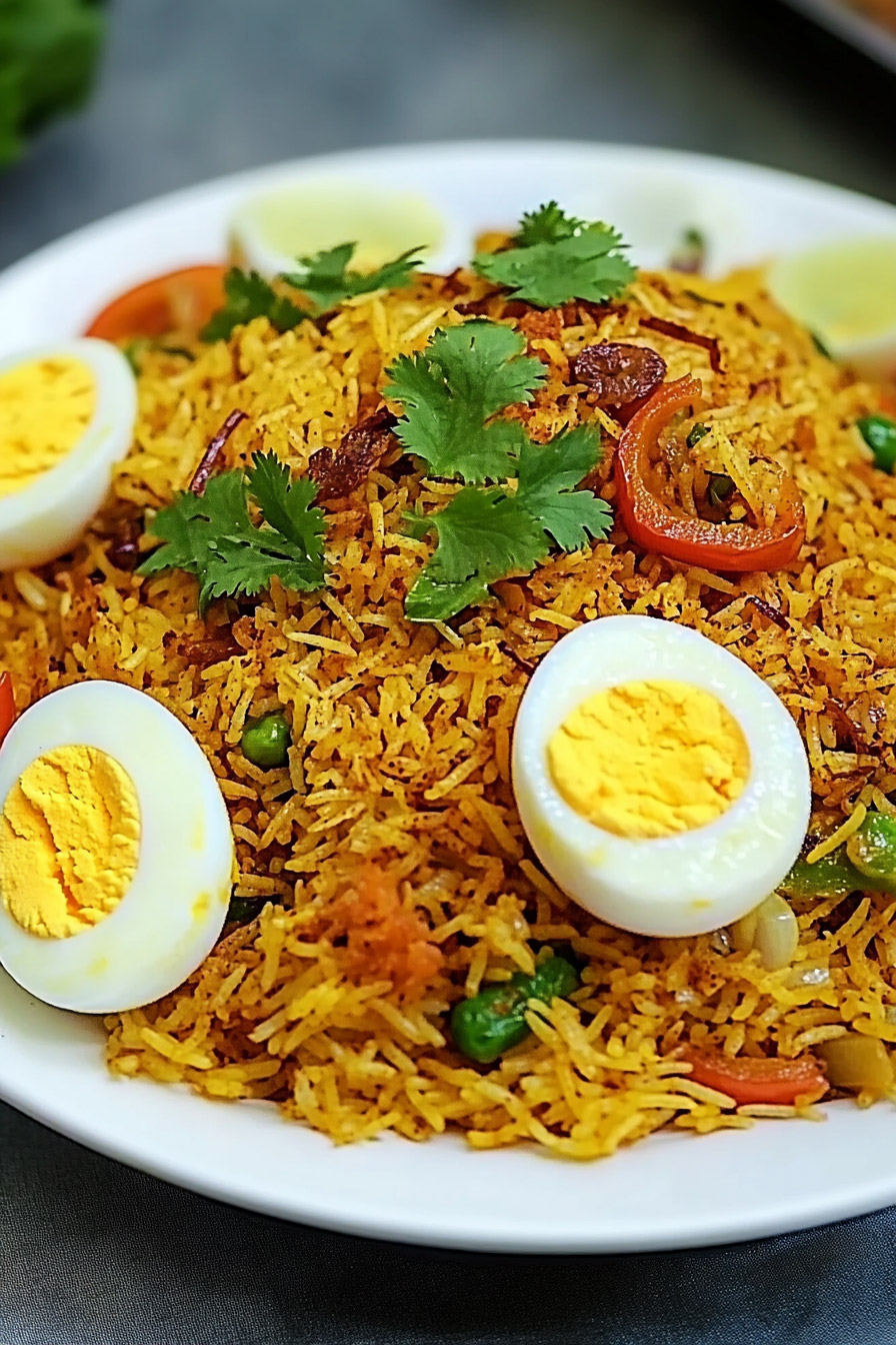 How to Make Egg Biryani - Quick & Tasty Recipe