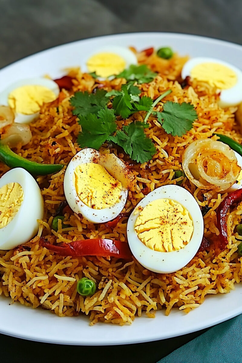 How to Make Egg Biryani - Quick & Tasty Recipe