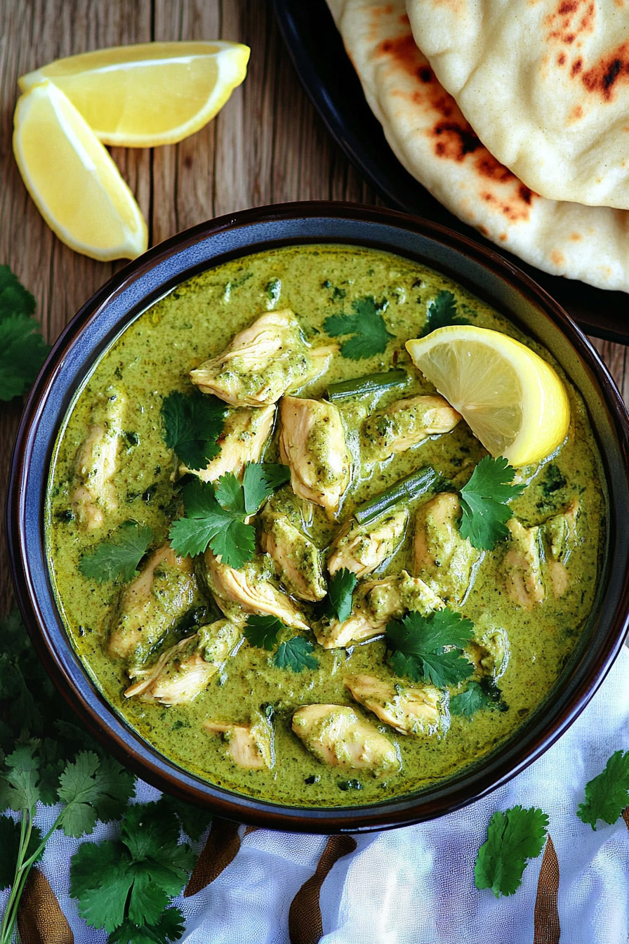 Quick Hariyali Chicken | Fresh & Healthy Green Curry