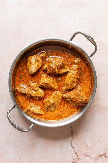 Easy & Creamy Boneless Chicken Handi