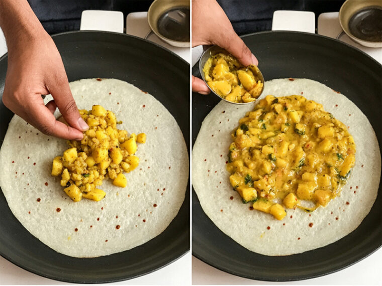 Crispy Masala Dosa Recipe