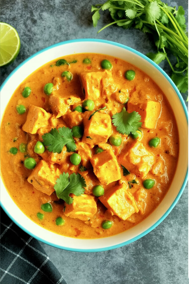 Easy & Authentic Matar Paneer Recipe