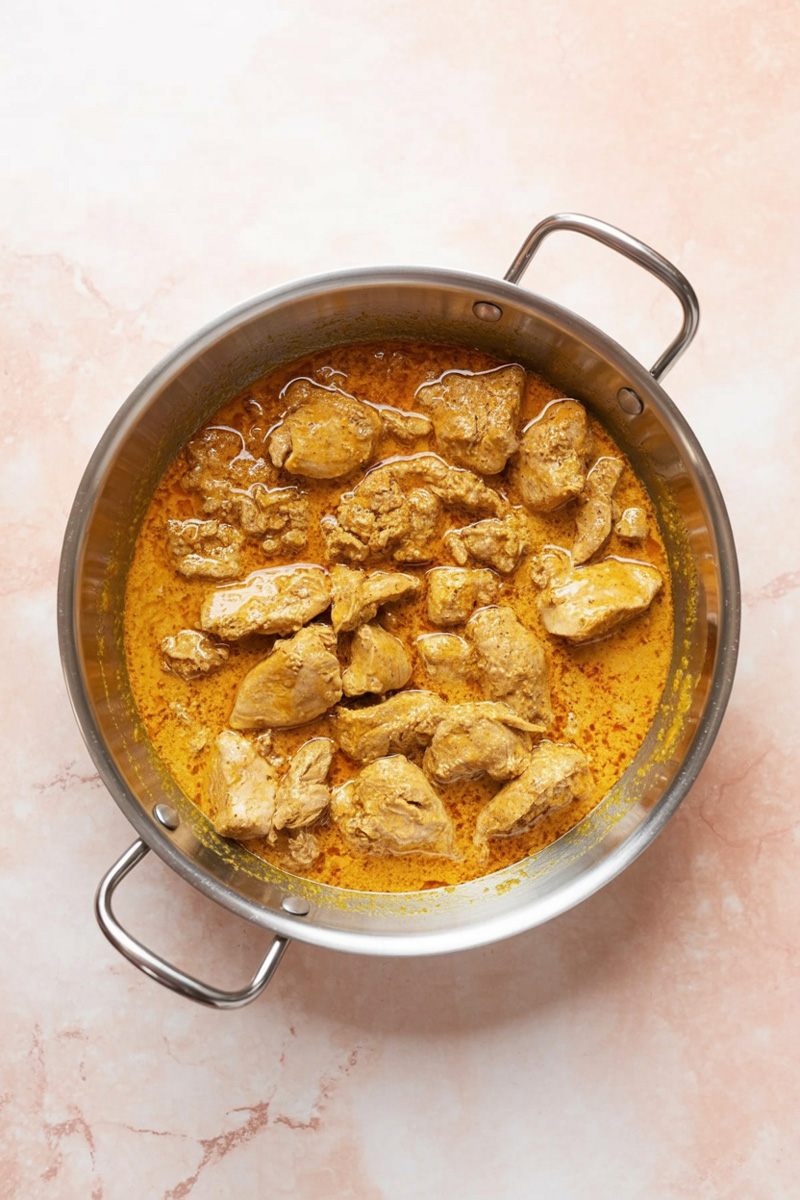 Easy & Creamy Boneless Chicken Handi