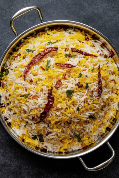 Easy Chicken Biryani Recipe (Restaurant-Style)