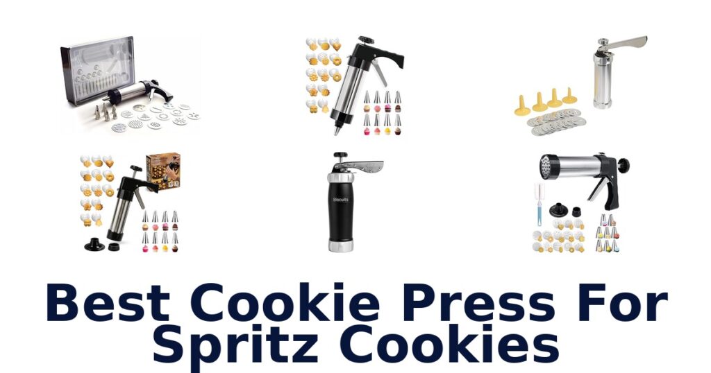 Best Cookie Presses for Spritz Cookies: Top 10 Picks