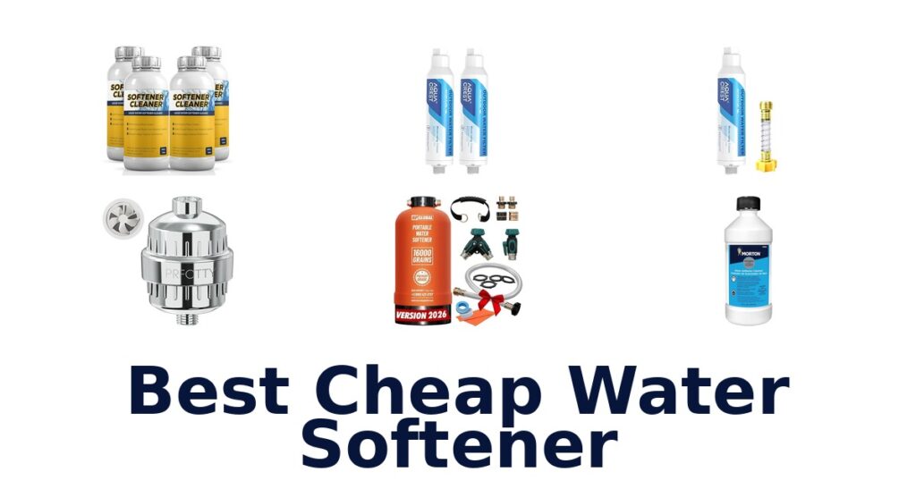 Best Cheap Water Softeners: Top 10 Picks