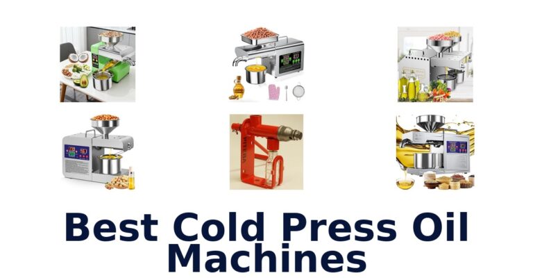 Best Cold Press Oil Machines: Top 10 Picks!
