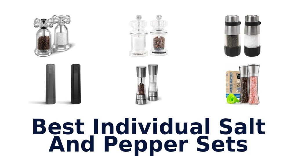 BEST Individual Salt & Pepper Sets: Top 10 Picks