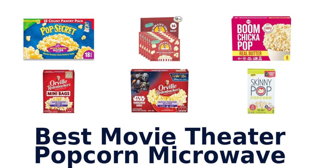 BEST Movie Theater Popcorn Microwaves: Top 10 Picks!